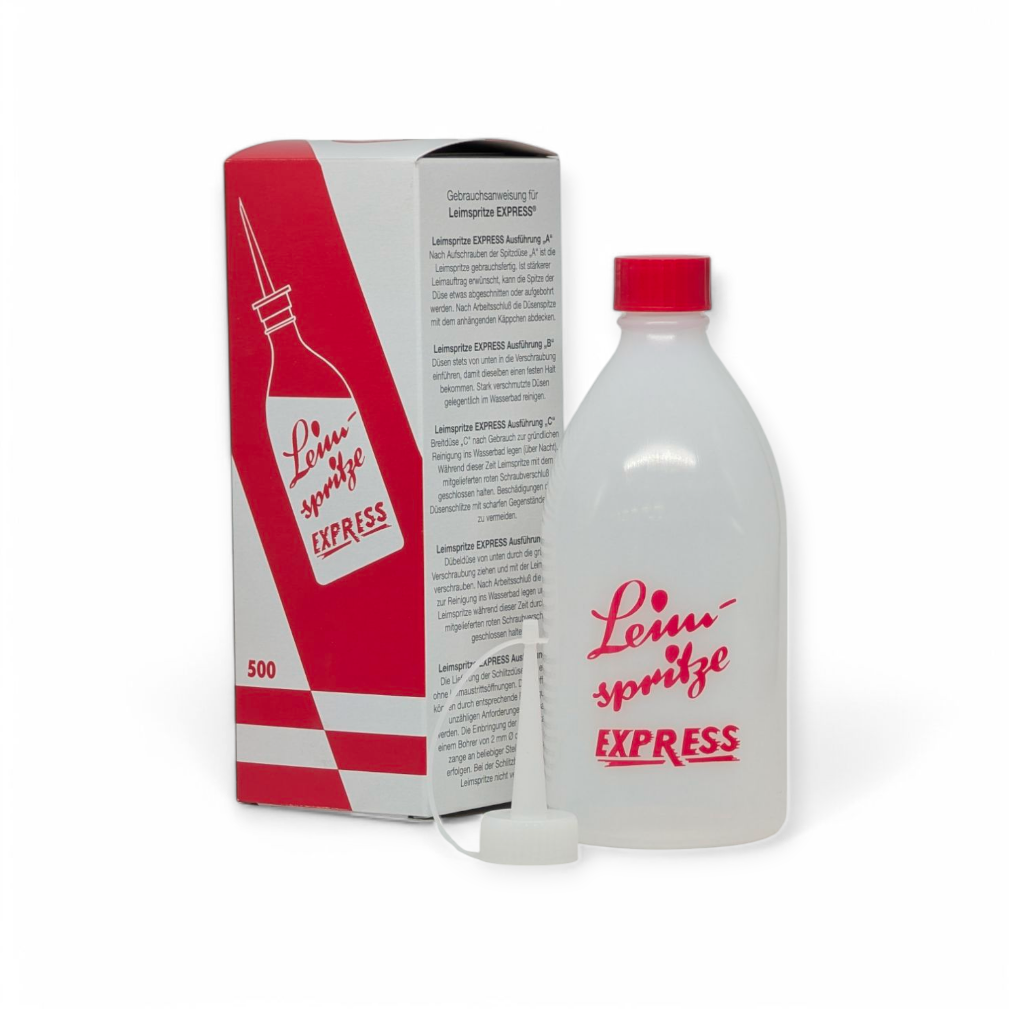 Leimspritze EXPRESS 500 F | Universal-Set mit Spitzdüse ...